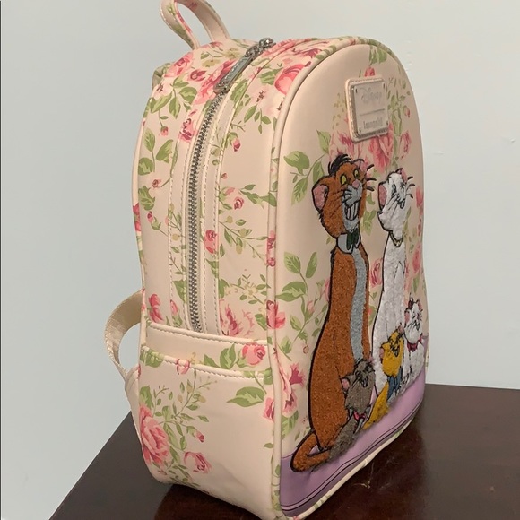 Disney | Bags | Loungefly Disney The Aristocats Mini Backpack ...